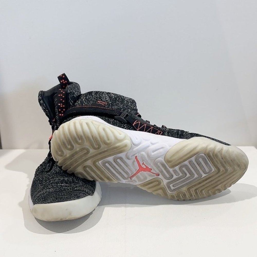 Michael Jordan Black And Gray Basketball Shoes Jumpma… - Gem